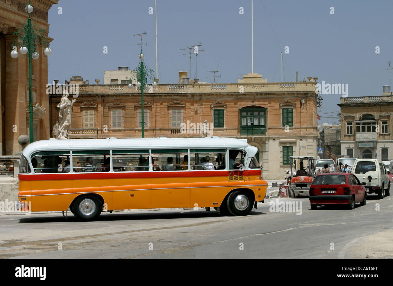 Old maltese bus hi-res stock photography and images - Alamy