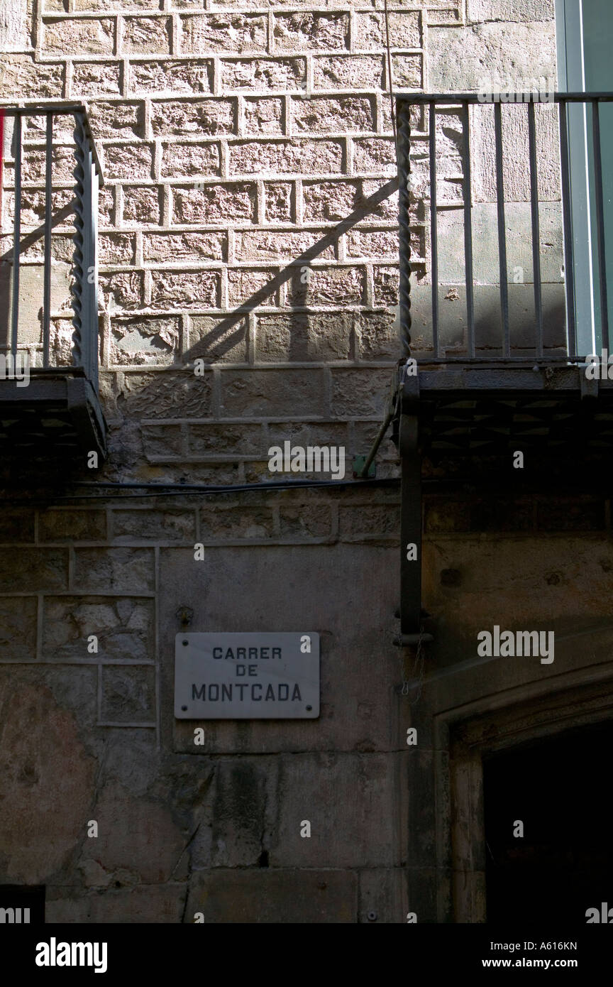 Calle montcada barcelona hi-res stock photography and images - Alamy