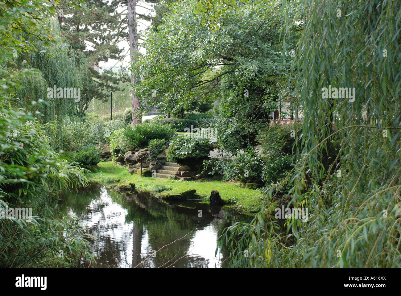 Belper river gardens hi-res stock photography and images - Alamy