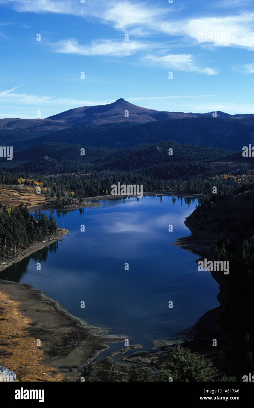Red Lake and Red Lake Peak Stock Photo - Alamy