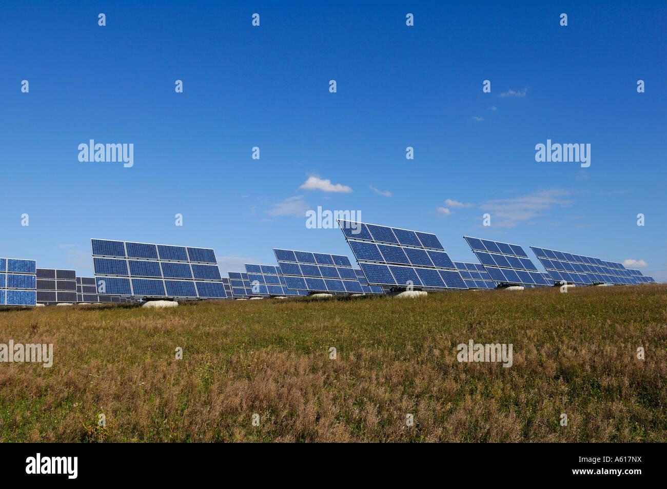 Photovoltaic plant for energy generation Stock Photo - Alamy