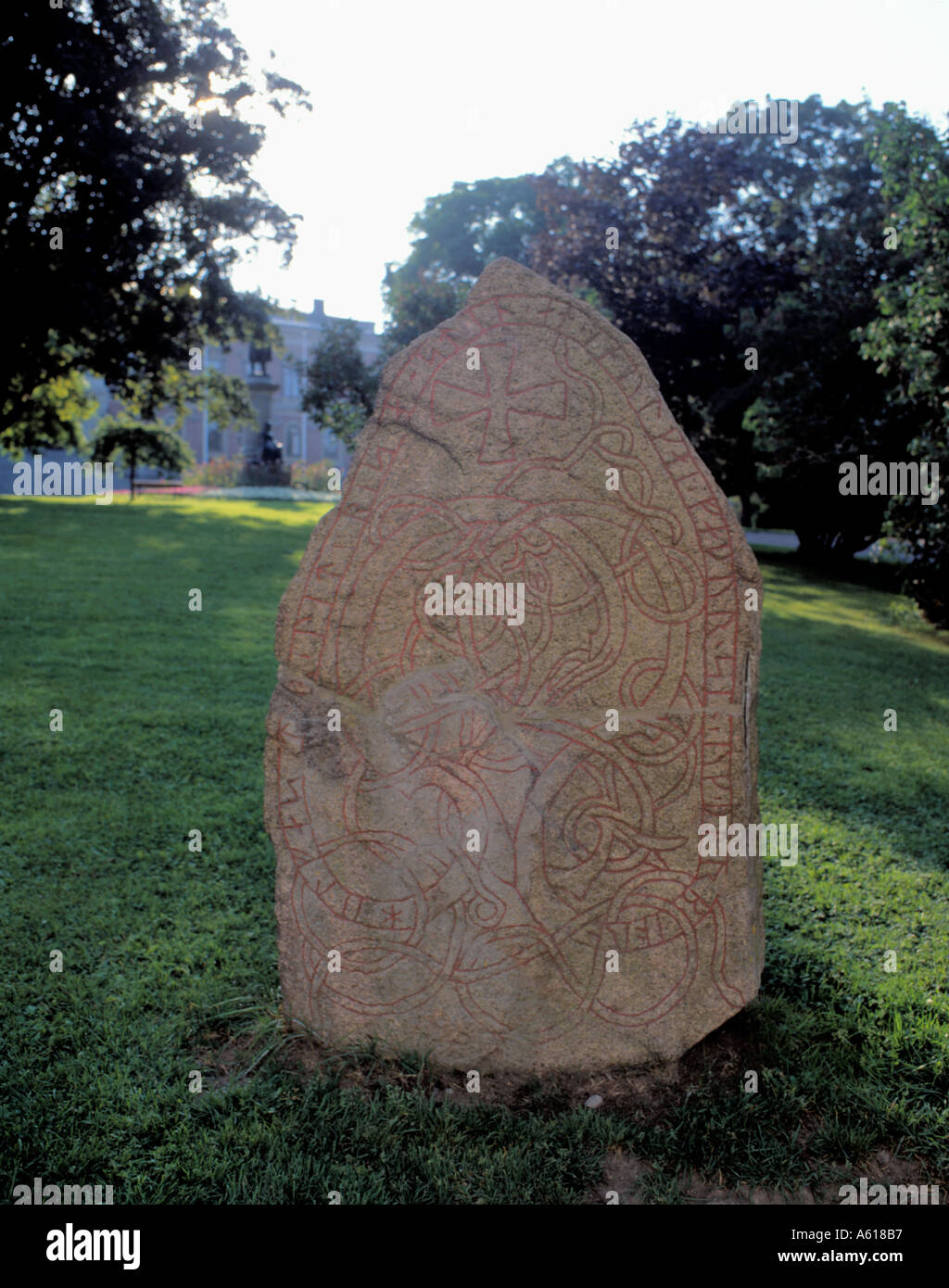 Uppsala rune stone hi-res stock photography and images - Alamy