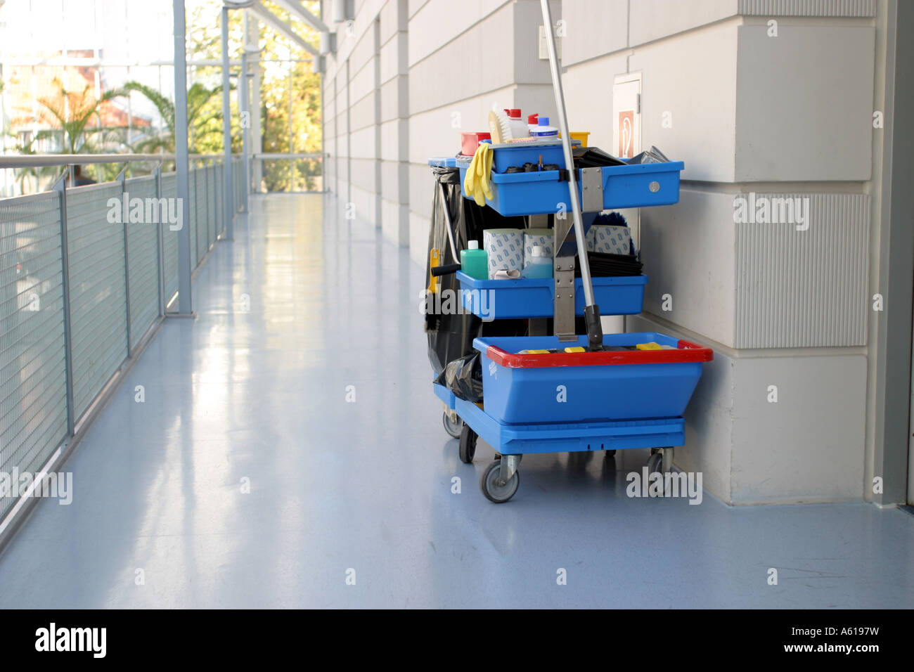 Cleaning carts hi-res stock photography and images - Alamy