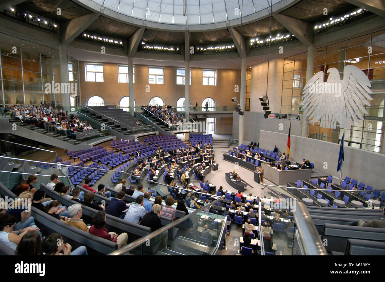 Session of the German Parliament, Berlin, Germany Stock Photo - Alamy