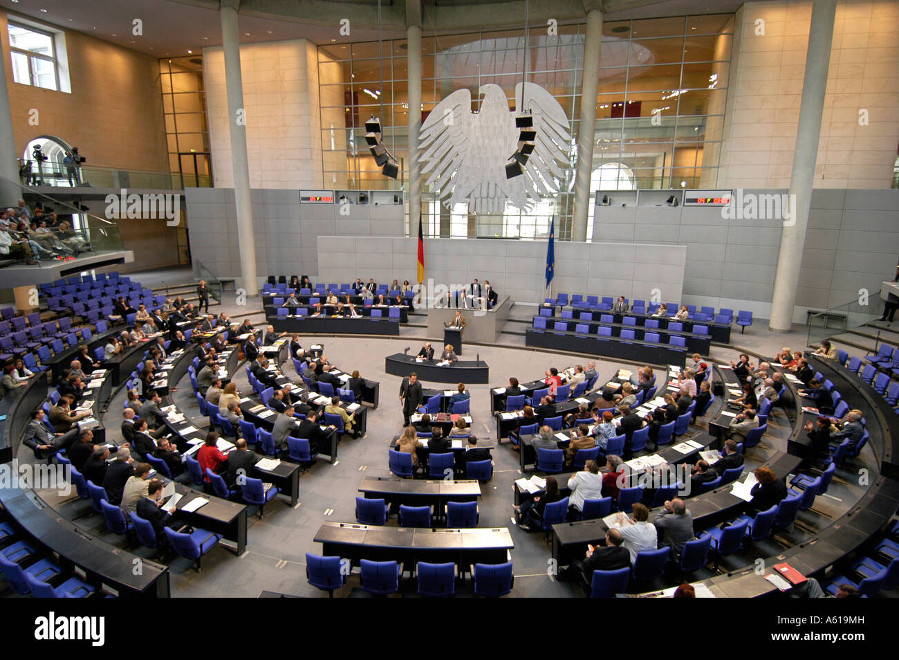 Session of the German Parliament, Berlin, Germany Stock Photo - Alamy