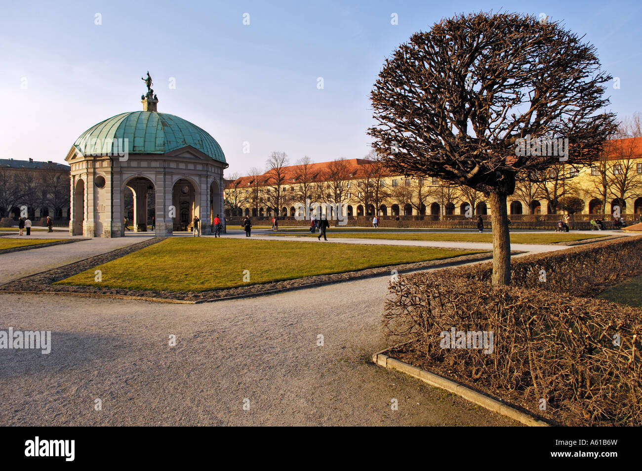 Hofgarten, Munich, Bavaria, Germany Stock Photo - Alamy