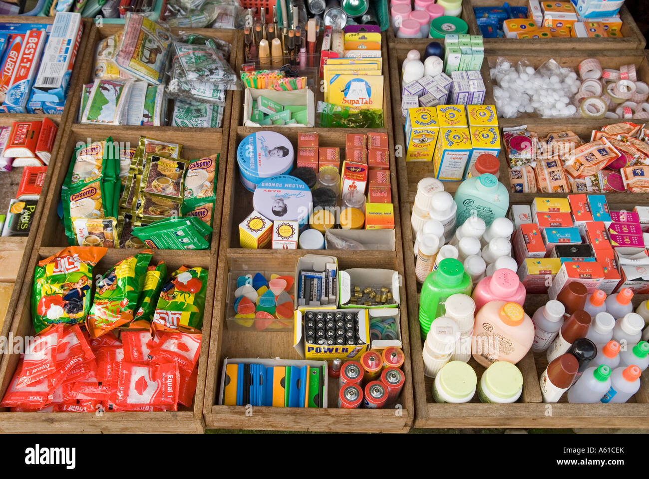Market in Putao, Kachin State, Myanmar Stock Photo - Alamy