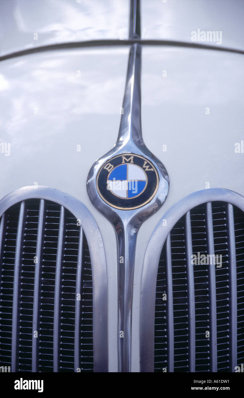 Front of old car Stock Photo - Alamy