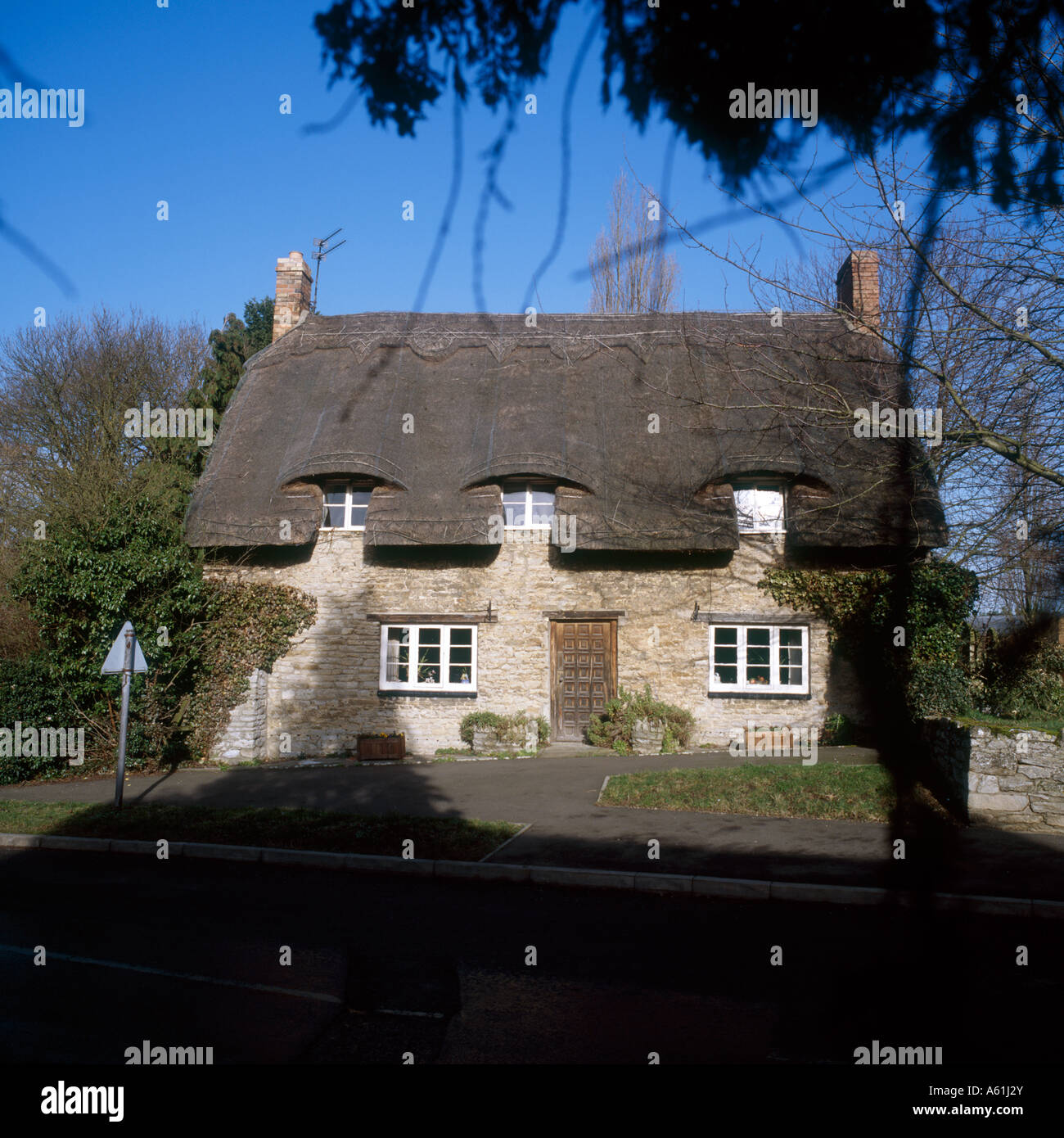 Village of Litton Northamptonshire Stock Photo - Alamy