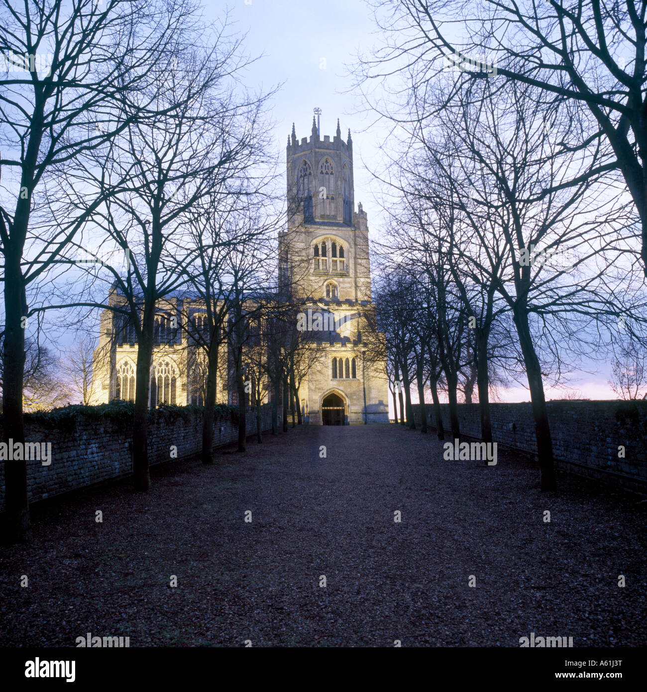 Village of Fotheringay where Mary Queen of Scots was beheaded 1587 ...