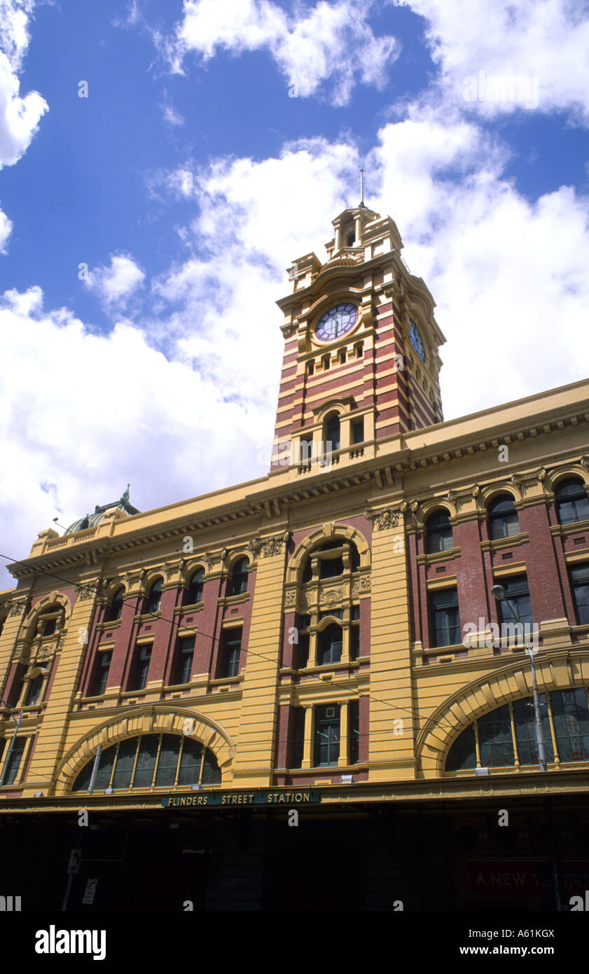 Melbourne Australia for tourism the famous old train station called ...