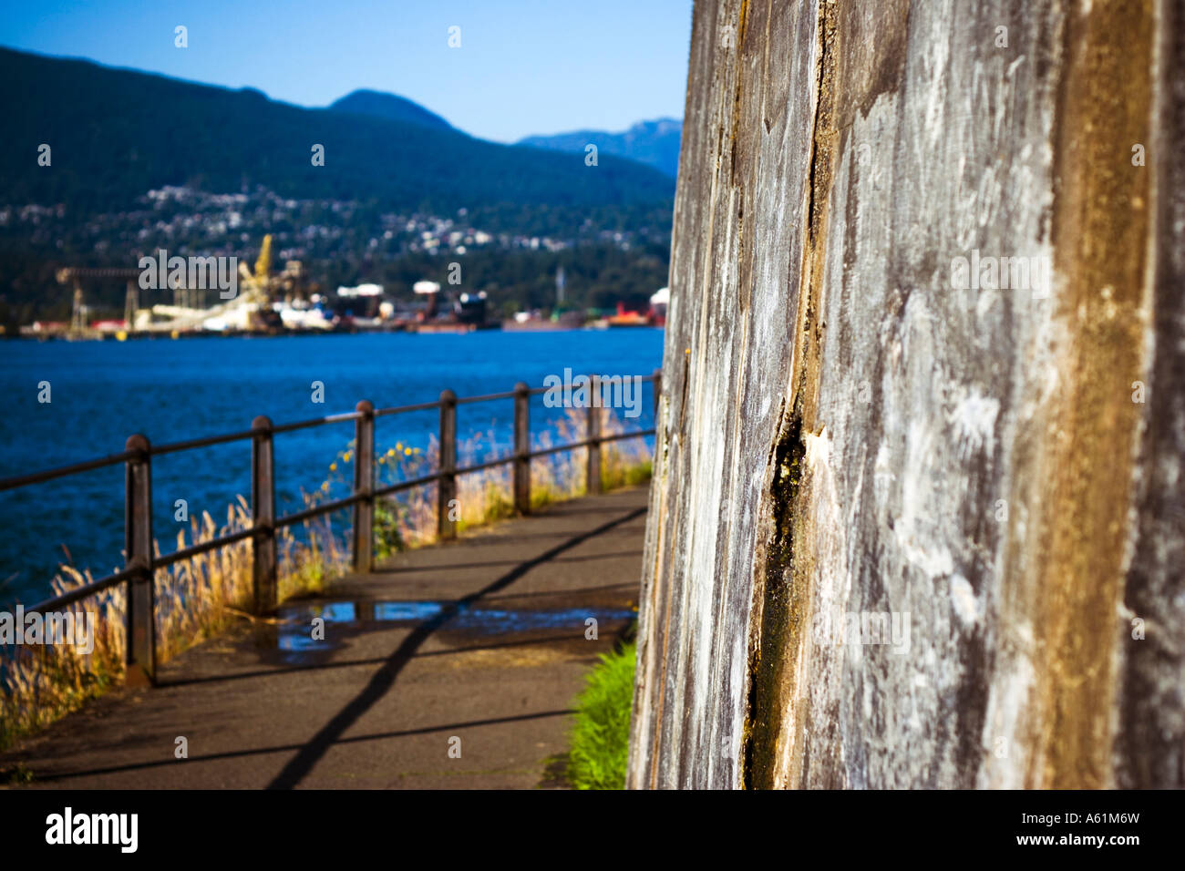 seawall promenade in the Stanley Park Stock Photo - Alamy