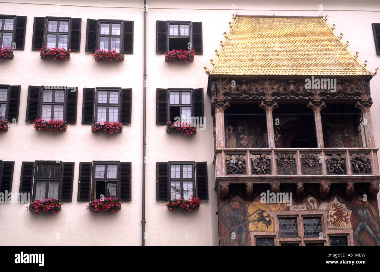 Life In Austria famous Golden Roof and architecture in Innsbruck ...