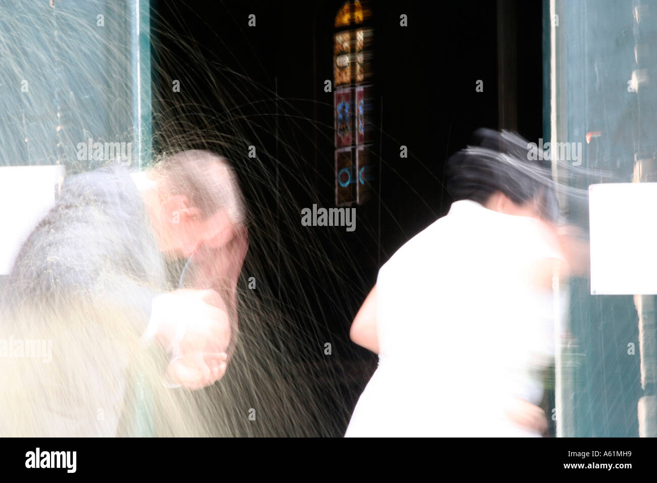 Rice throwing Italy Stock Photo - Alamy