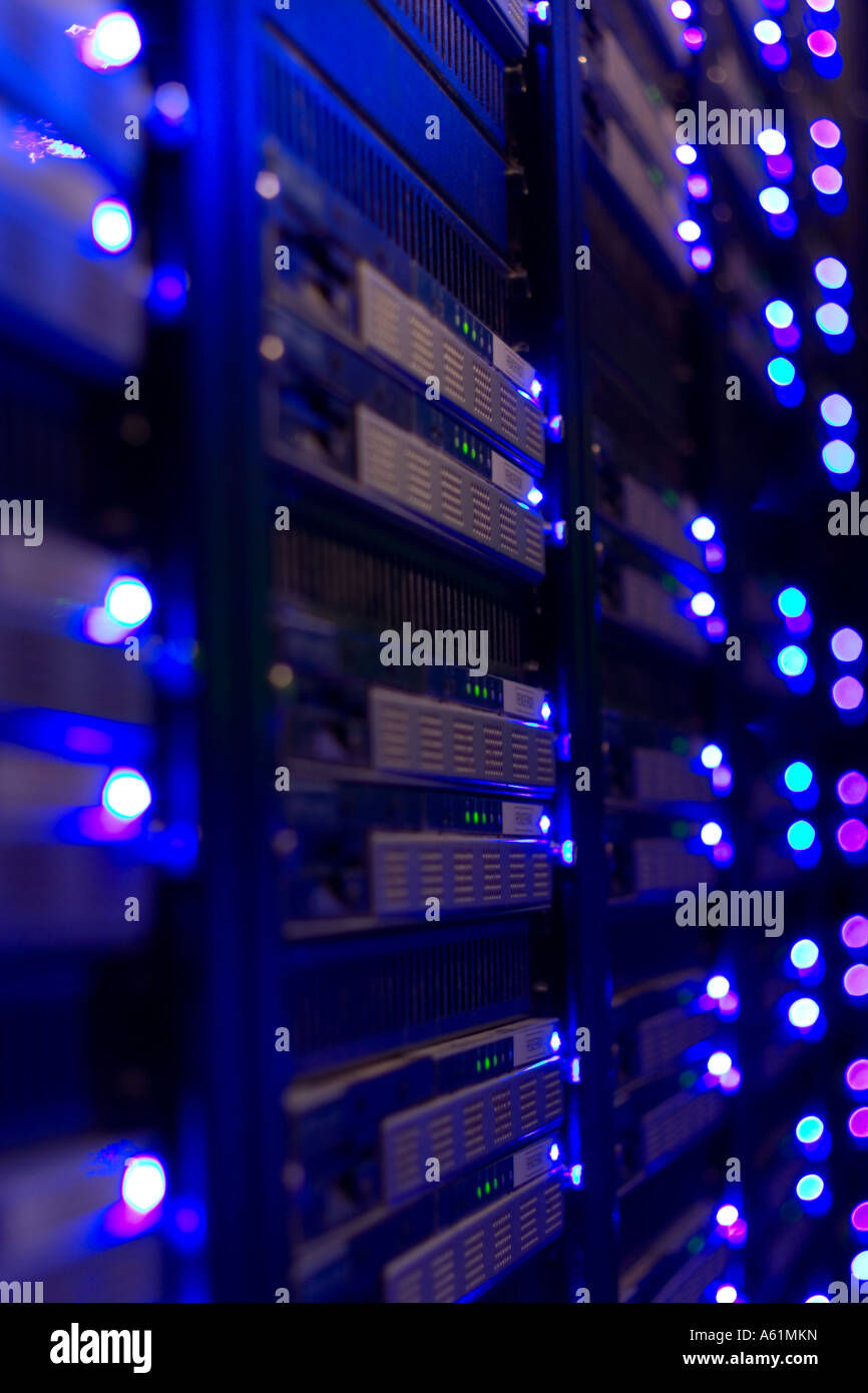 computer machine room Stock Photo - Alamy