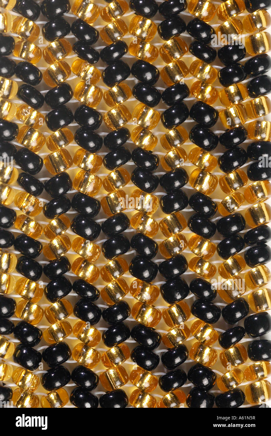 Close up of Zulu beadwork Stock Photo - Alamy