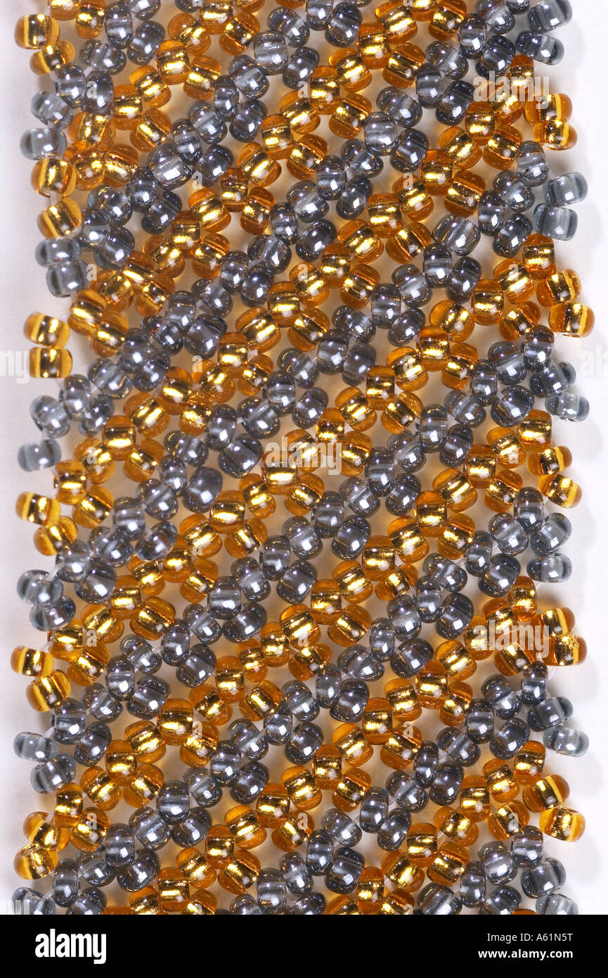 Close up of Zulu beadwork Stock Photo - Alamy