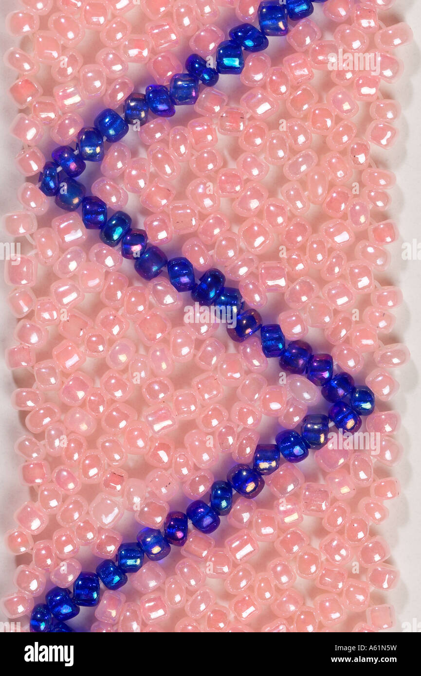 Close up of Zulu beadwork Stock Photo - Alamy