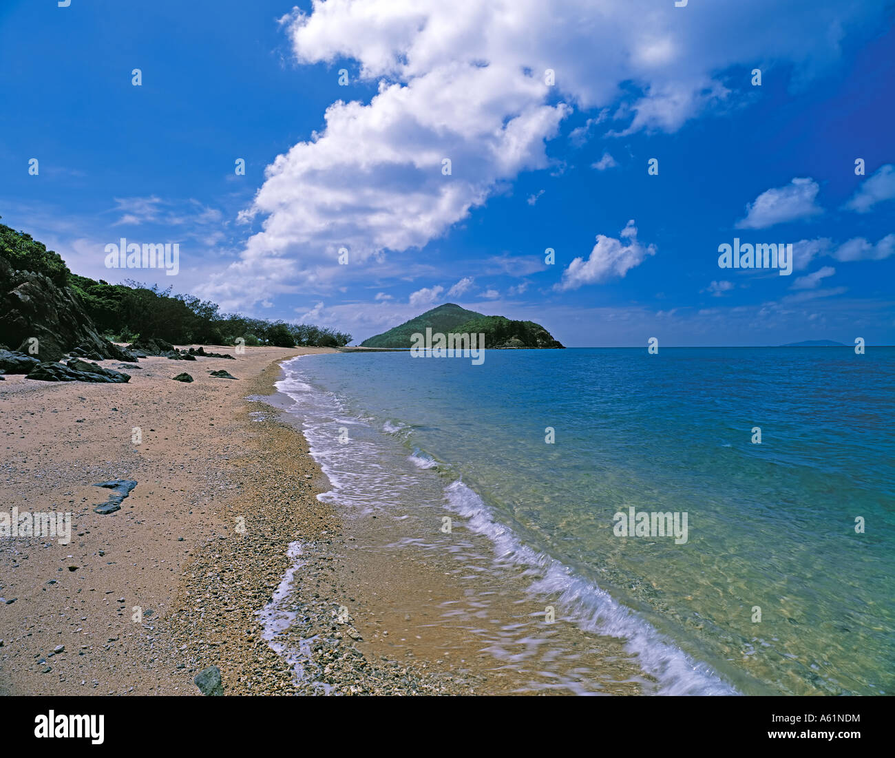 Beach on South Molle Island Whitsunday Islands Queensland Australia ...