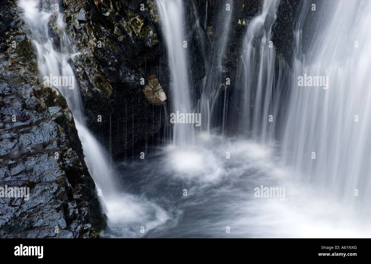 Ystradfellte Falls Brecon Beacons South Wales Stock Photo - Alamy