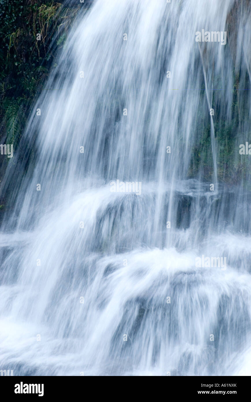 Ystradfellte Falls Brecon Beacons South Wales Stock Photo - Alamy