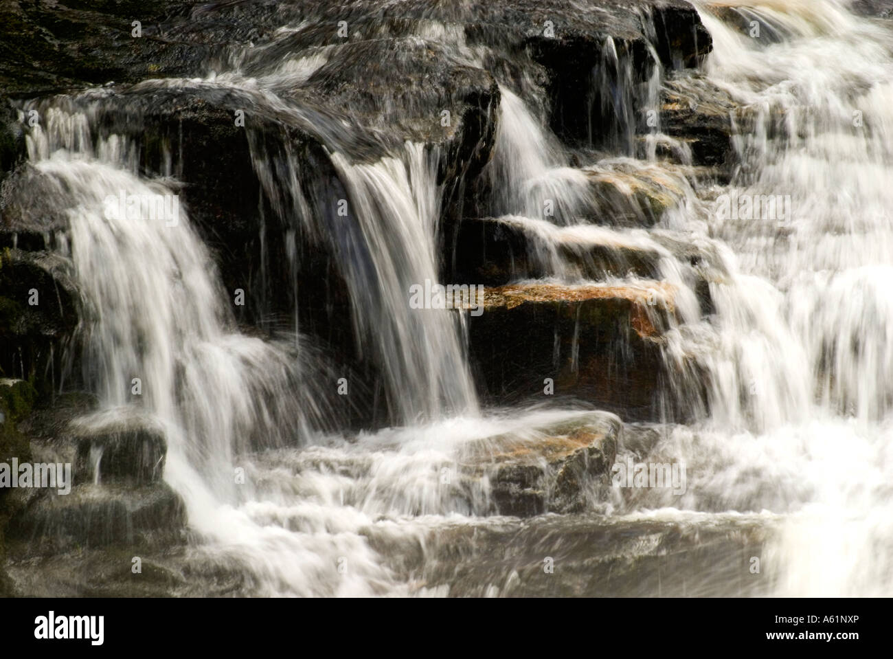Ystradfellte Falls Brecon Beacons South Wales Stock Photo - Alamy