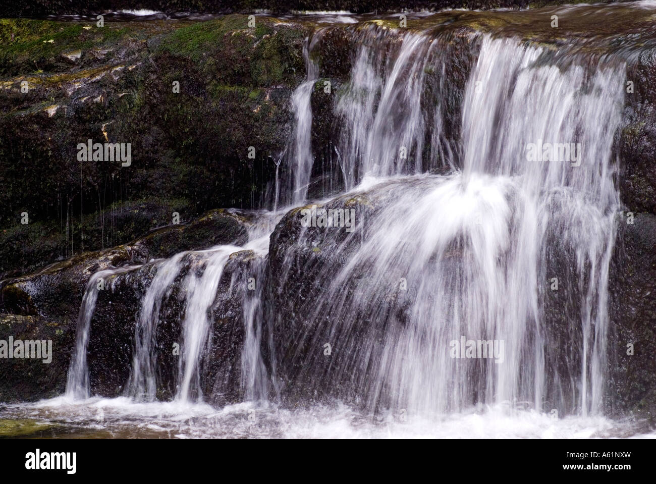 Ystradfellte Falls Brecon Beacons South Wales Stock Photo - Alamy