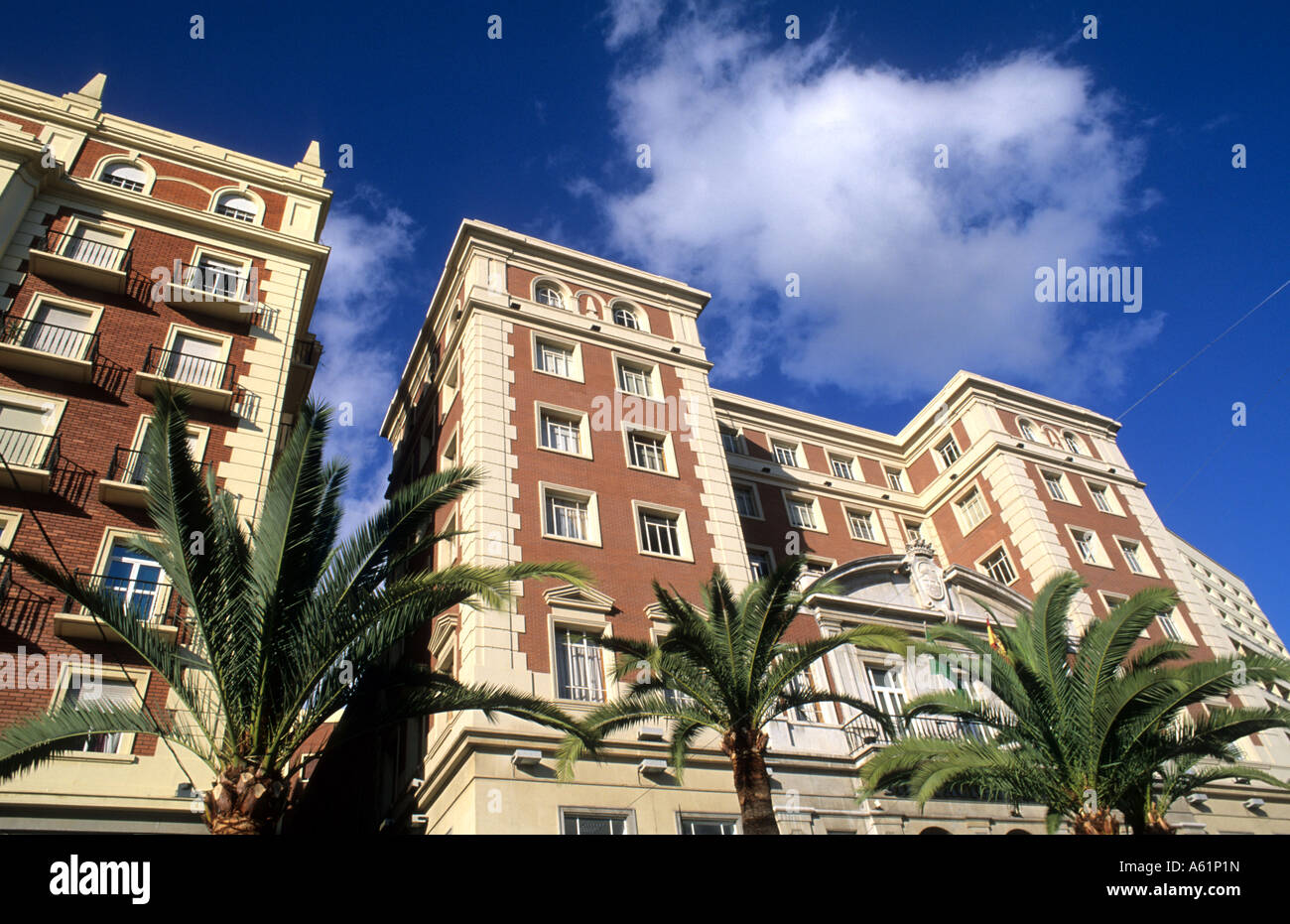 Life in Spain Southern Coast Costa del Sol modern city architecture ...