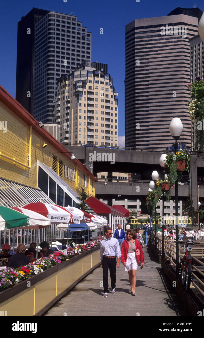 The beautiful color and architecture of the shops at the Pier in ...