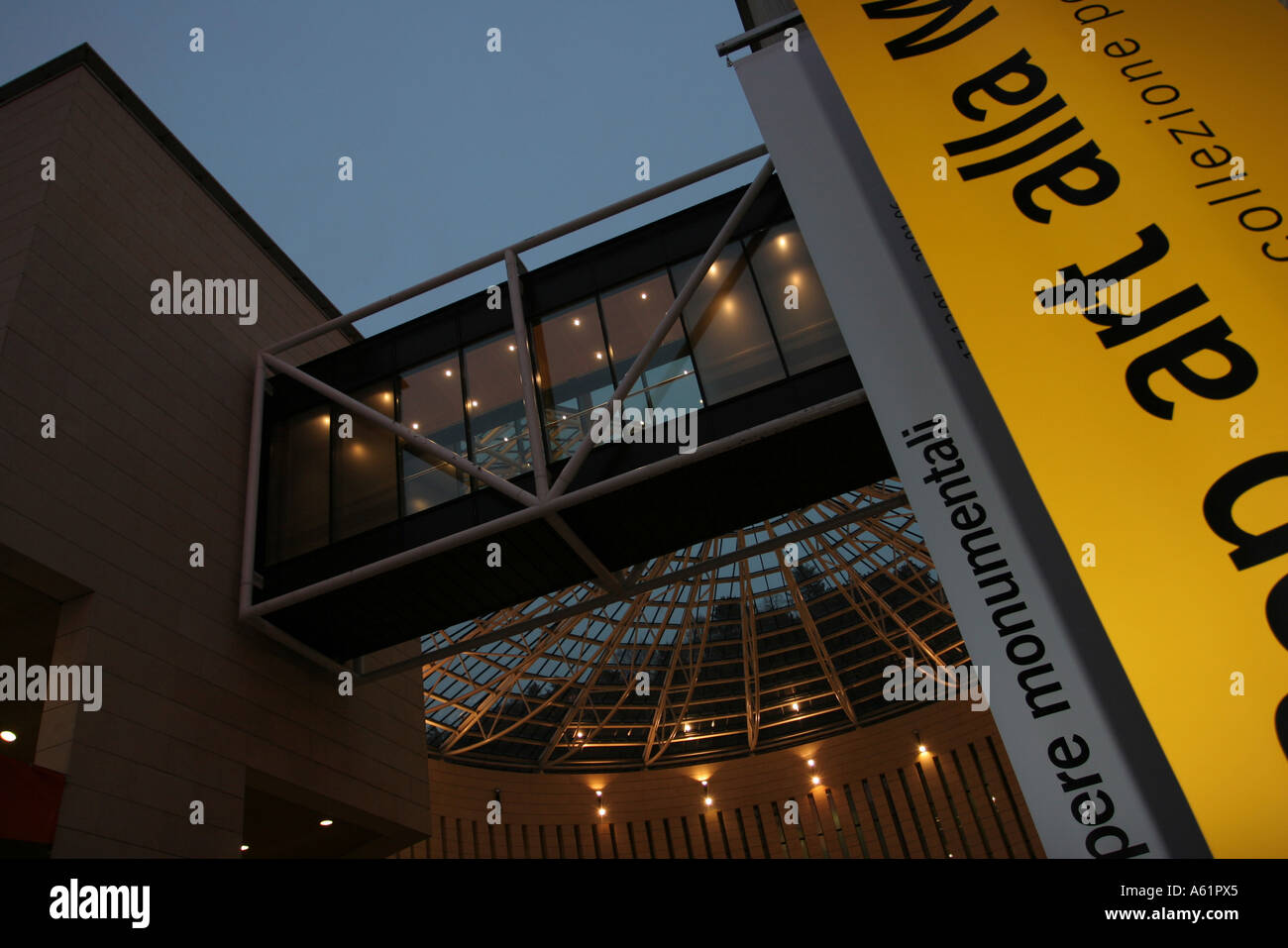 Lobby Mart museum Modern and comtemporary art Rovereto Trentino Alto ...