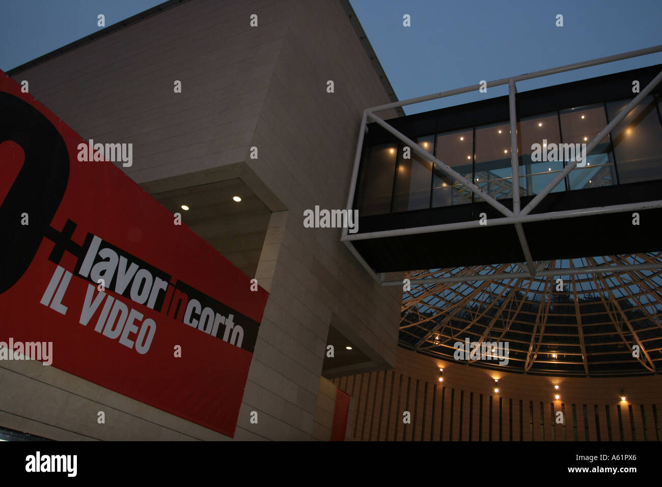 Lobby Mart museum Modern and comtemporary art Rovereto Trentino Alto Adige Italy Stock Photo - Alamy