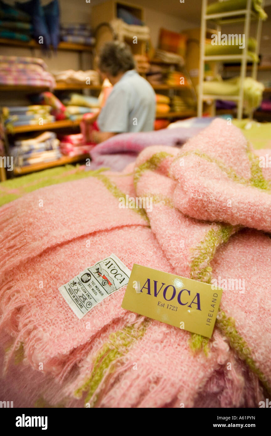 Avoca shops selling items, County Wicklow, Ireland Stock Photo - Alamy