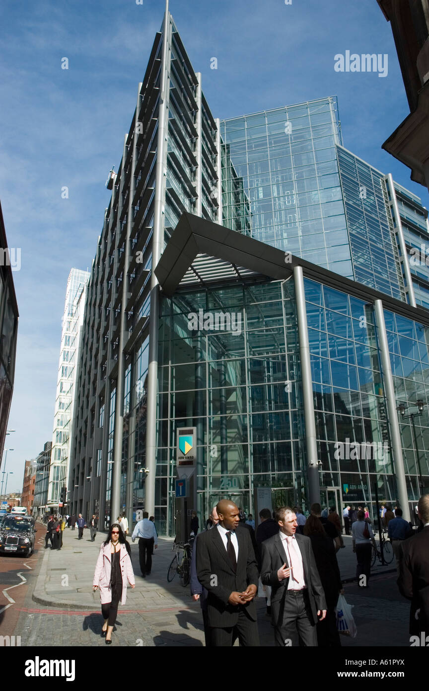 ABN AMRO building, Bishopsgate, London, UK Stock Photo - Alamy