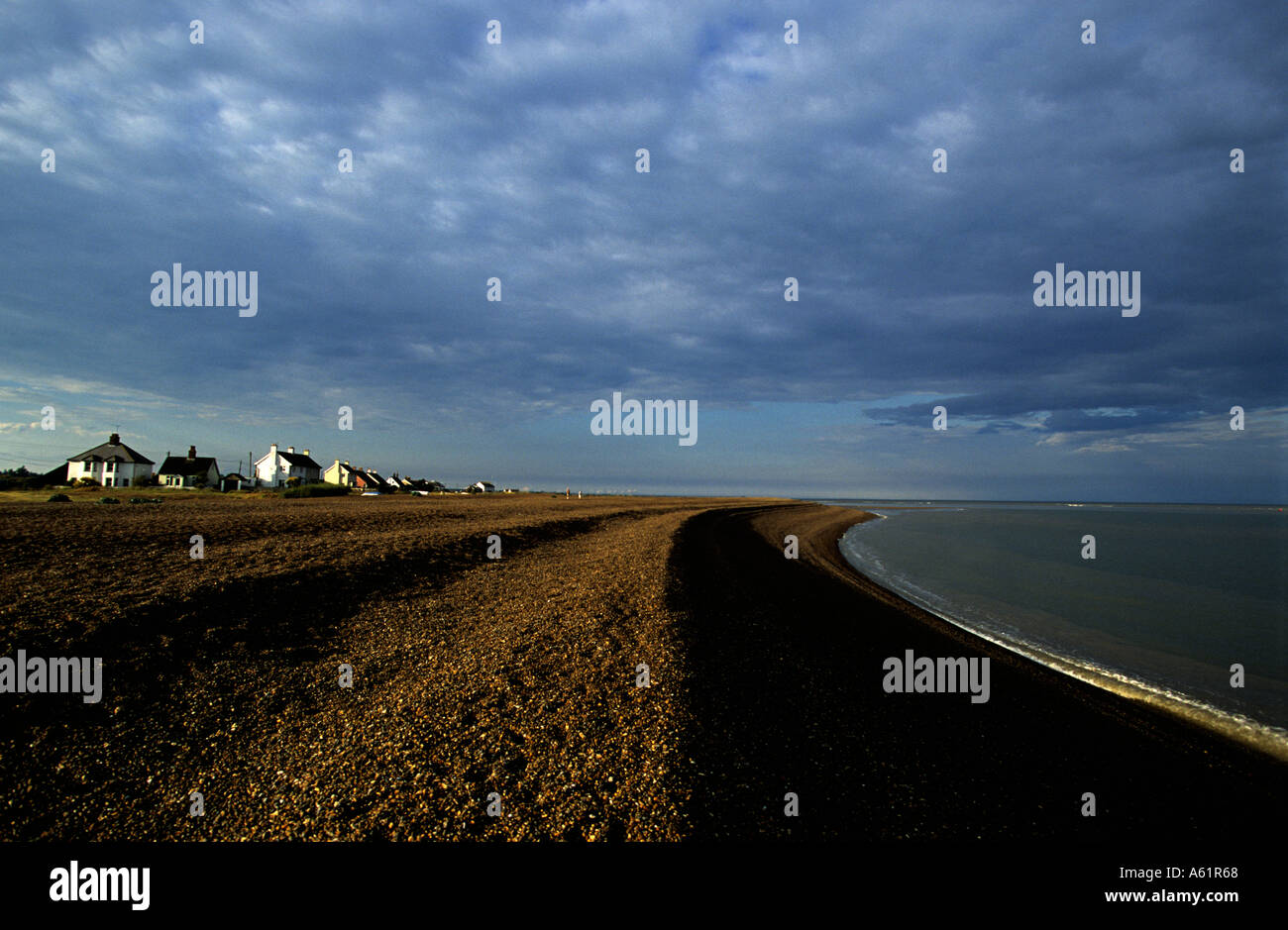 The isolated hamlet of Shingle Street, Suffolk, UK Stock Photo - Alamy