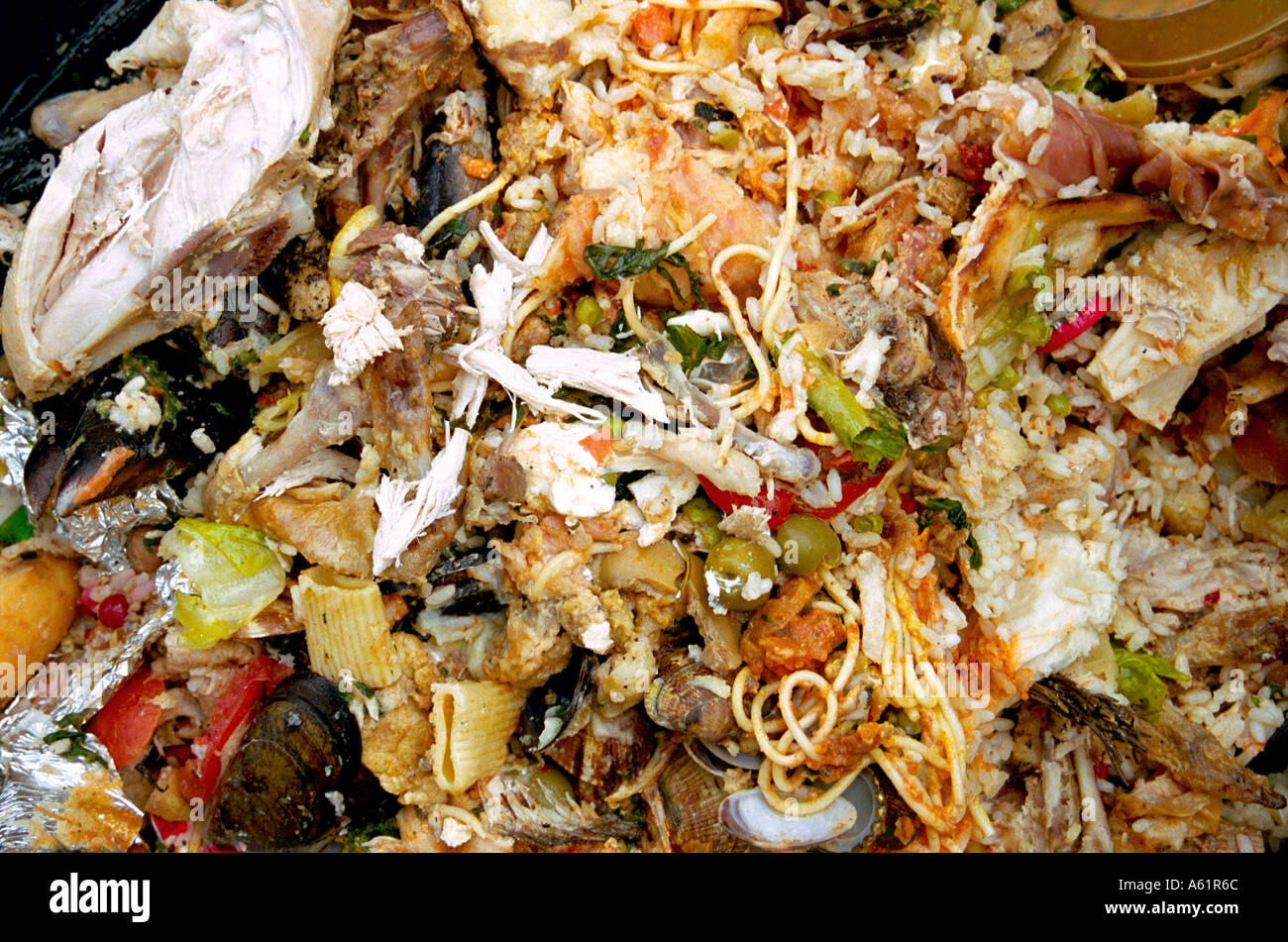 food waste leftovers Stock Photo - Alamy