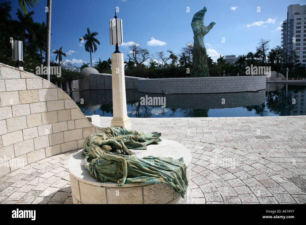 American Jewish Holocaust Memorial in Miami Beach Florida USA Stock ...