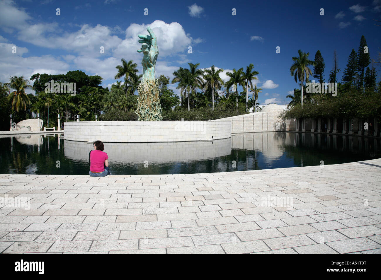 American Jewish Holocaust Memorial in Miami Beach Florida USA Stock ...