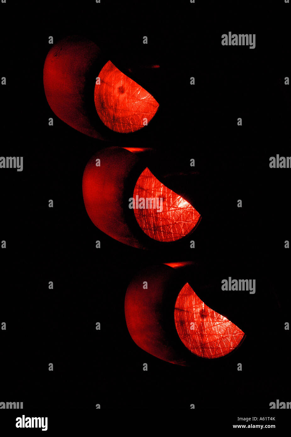 Traffic lights - all red Stock Photo - Alamy