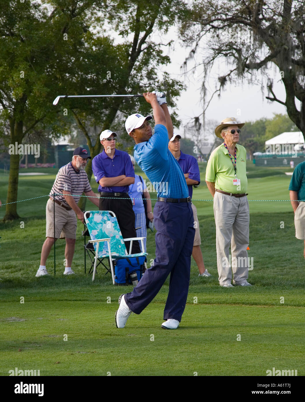 Professional Golfer Tiger Woods Stock Photo - Alamy