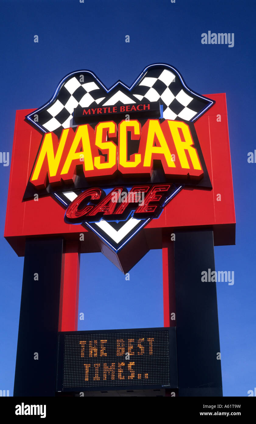 New NASCAR Cafe in Myrtle Beach South Carolina USA Stock Photo - Alamy