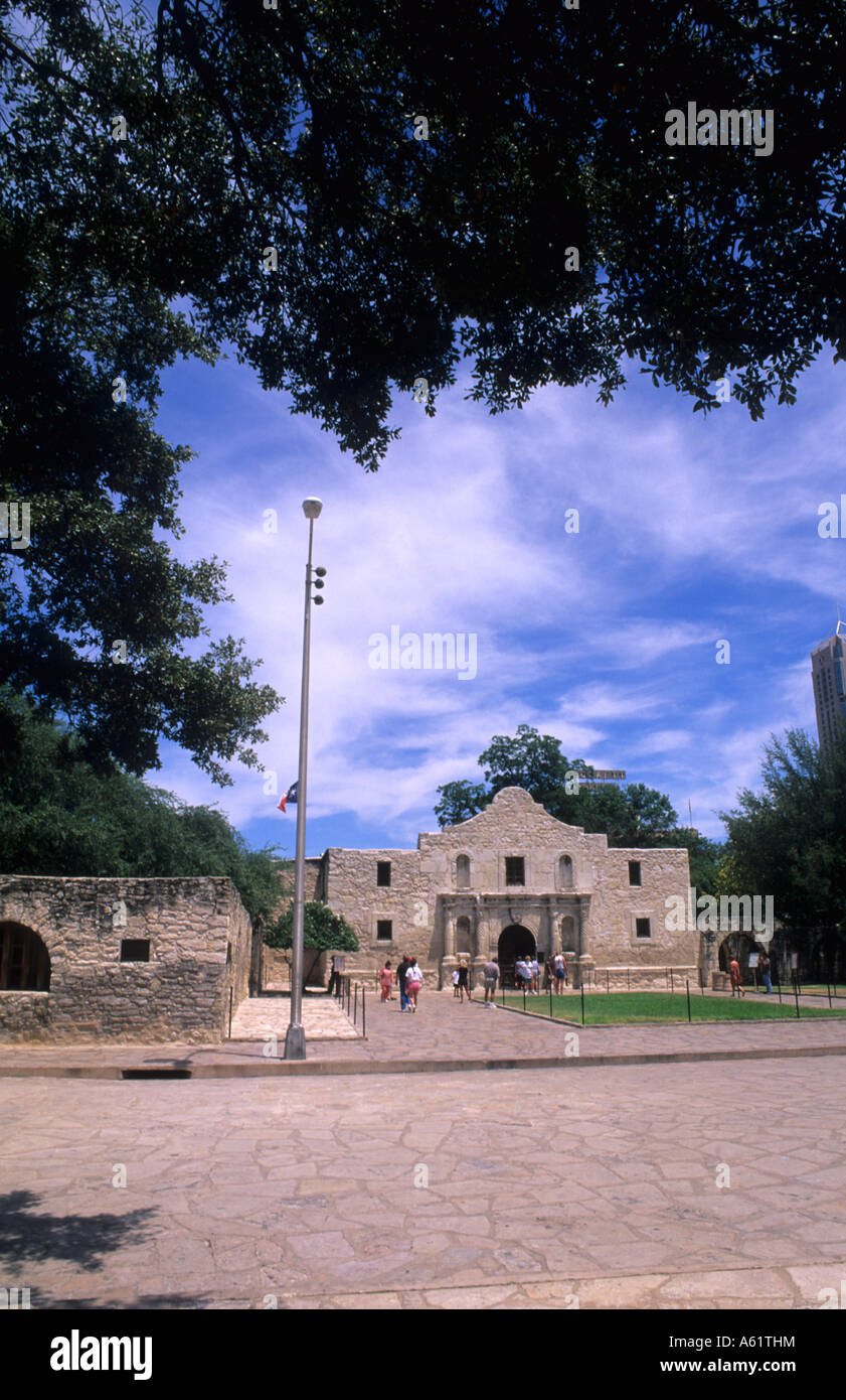 Remember the Alamo famous historical building in San Antonio Texas USA ...