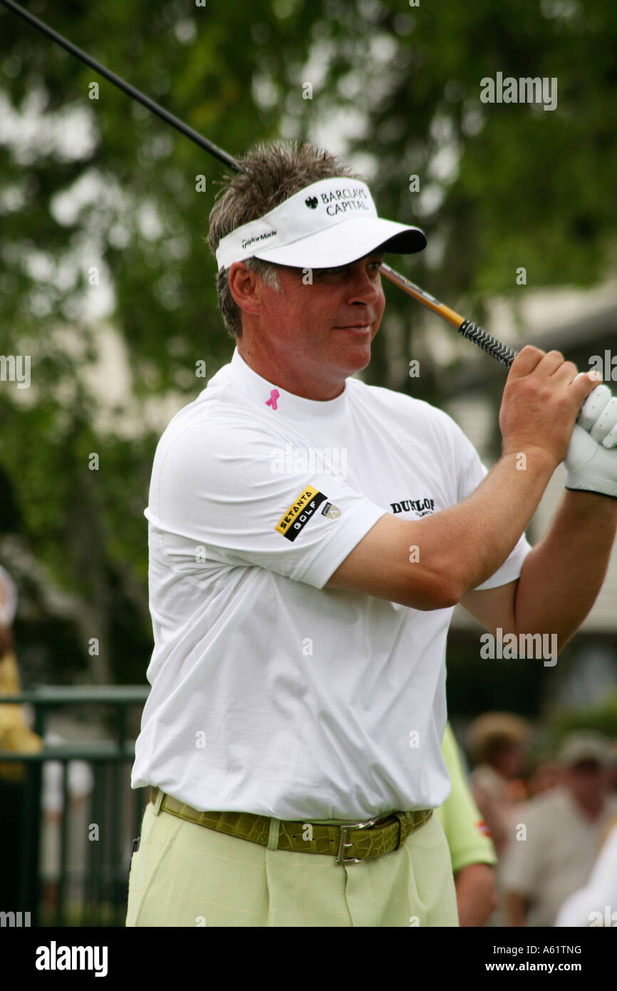 Darren Clarke Pro Golfer Stock Photo - Alamy