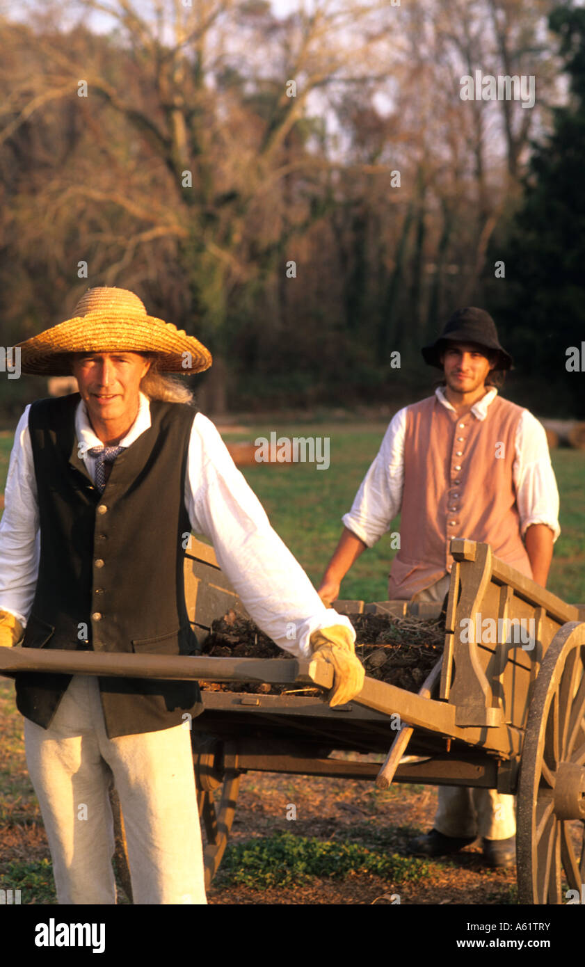 Historical Colonial America in Williamsburg Virginia with male actors ...