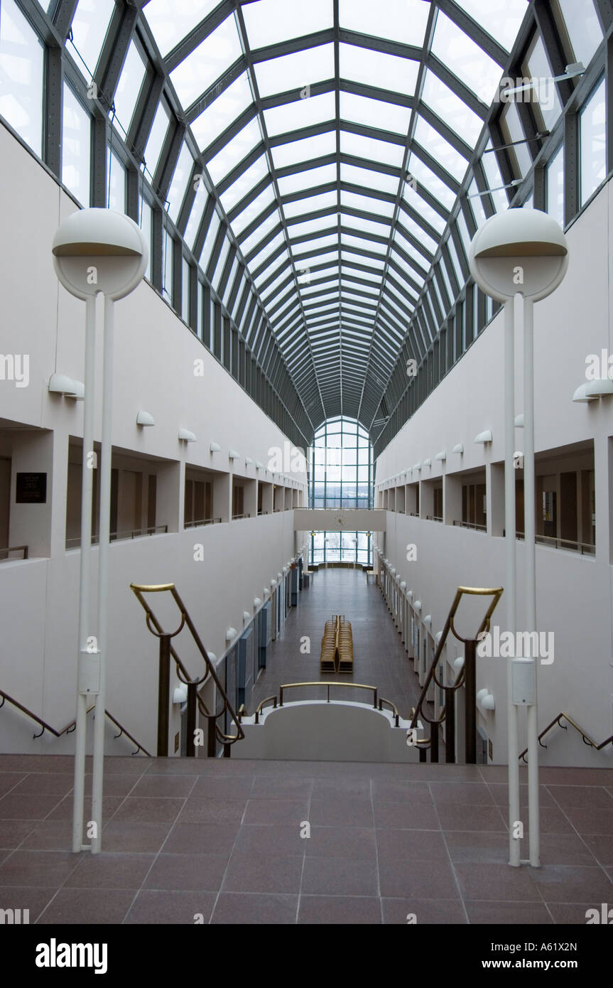 Interior view of the Arktikum museum, Rovaniemi, Lapland, Northern ...
