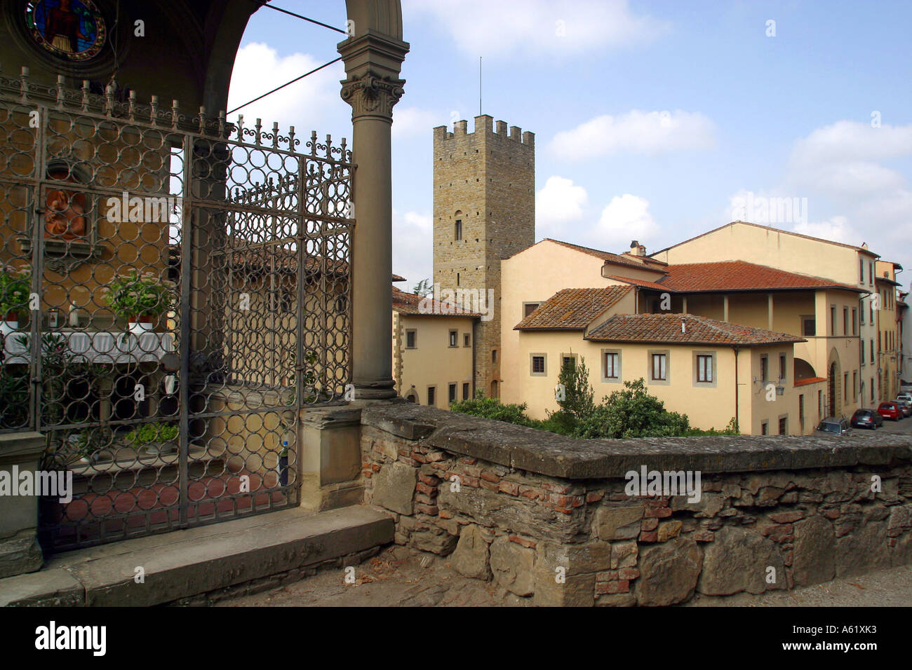 Petrarca house Arezzo Tuscany Italy Stock Photo - Alamy