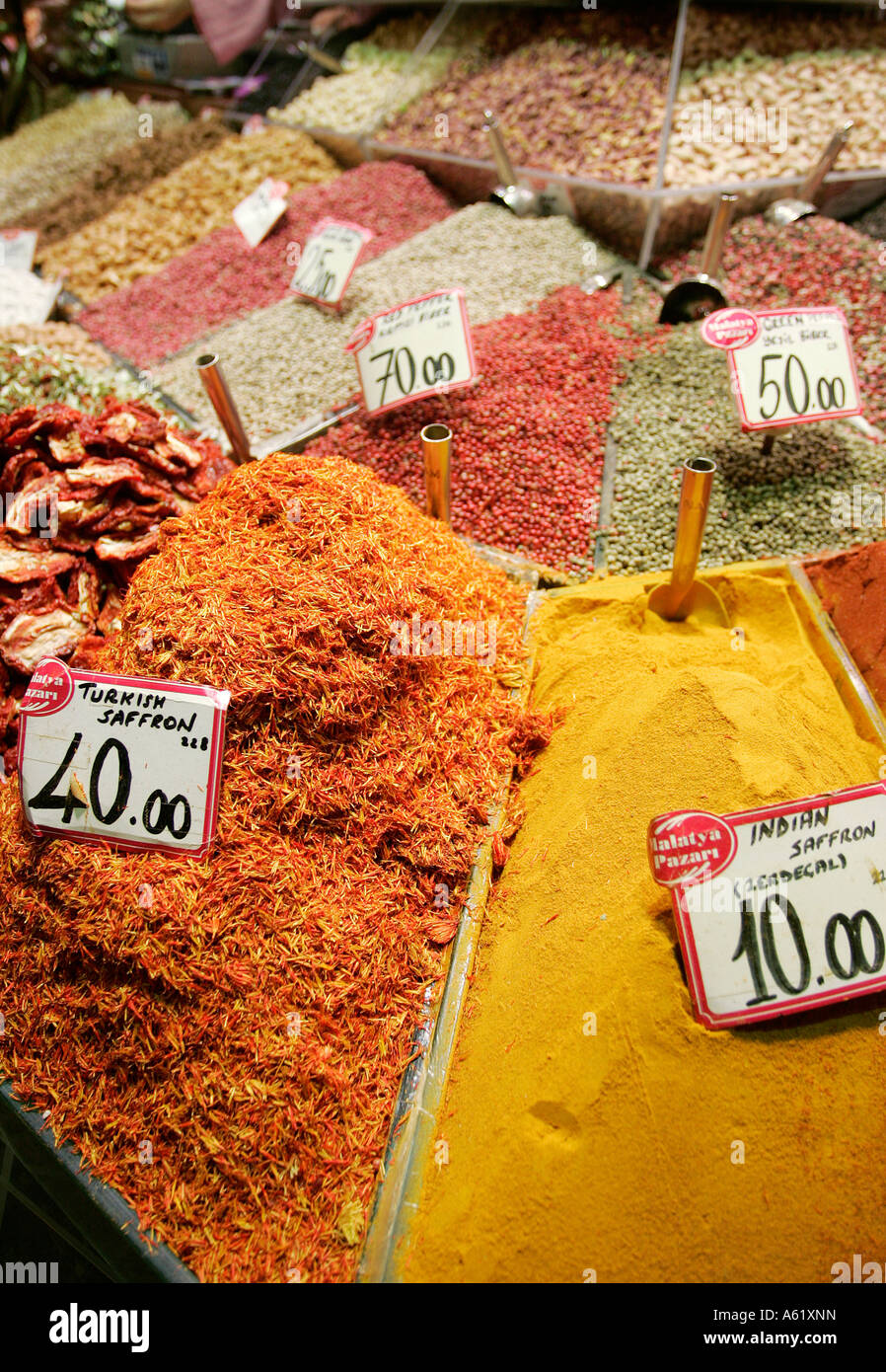 Spice market, Istanbul, Turkey - The spice bazaar Stock Photo - Alamy