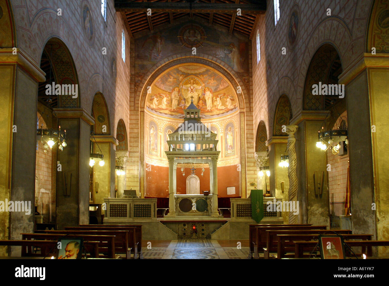 Cathedral Ferentino Lazio Italy Stock Photo - Alamy