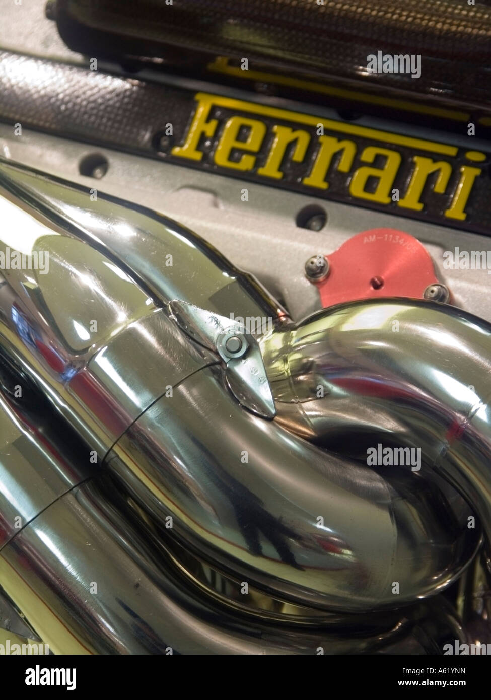 ferrari f1 engine Stock Photo - Alamy