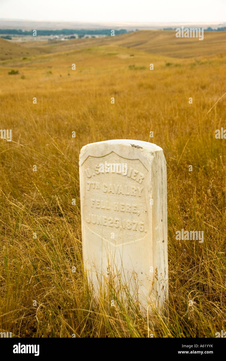 Grave stone marker Stock Photo - Alamy