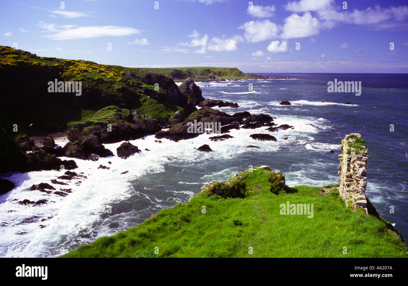 Findlater Castle Cullen Stock Photo - Alamy